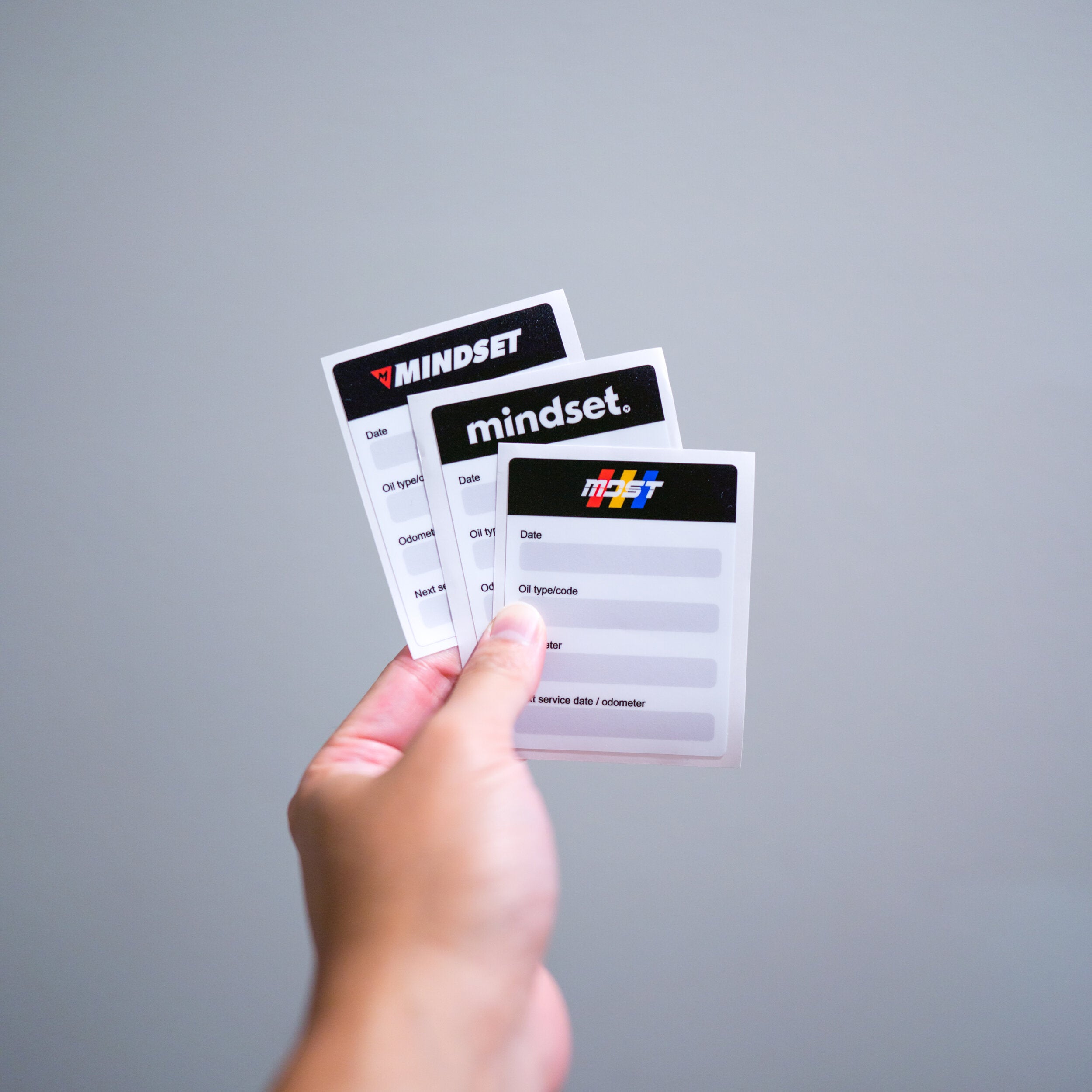 MAINTENANCE STICKERS (3 PACK) – mindsetgg